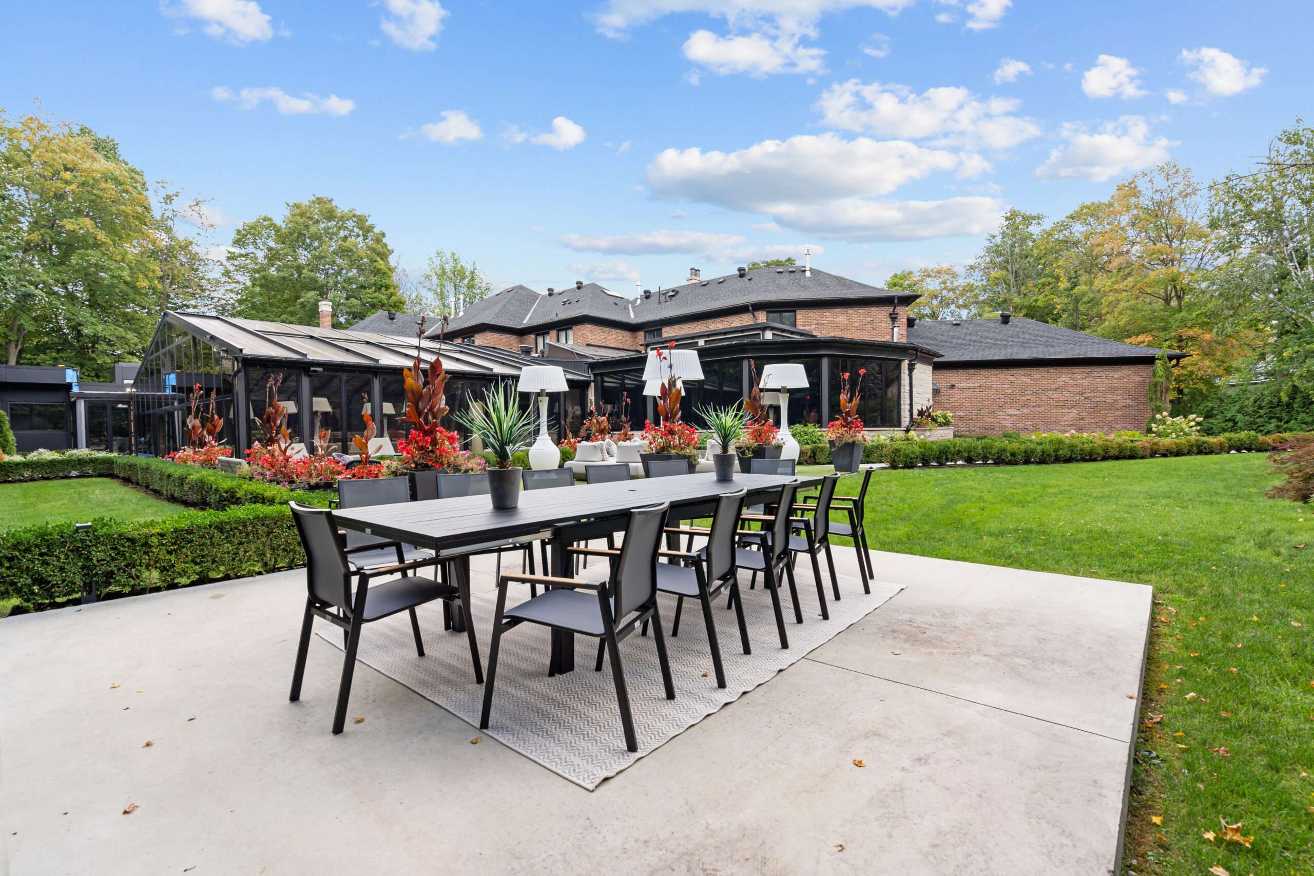 Extension Outdoor Patio Table